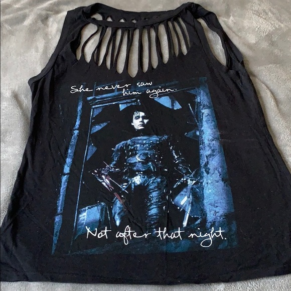 Hot Topic | Tops | Edward Scissor Hands Tank Top | Poshmark
